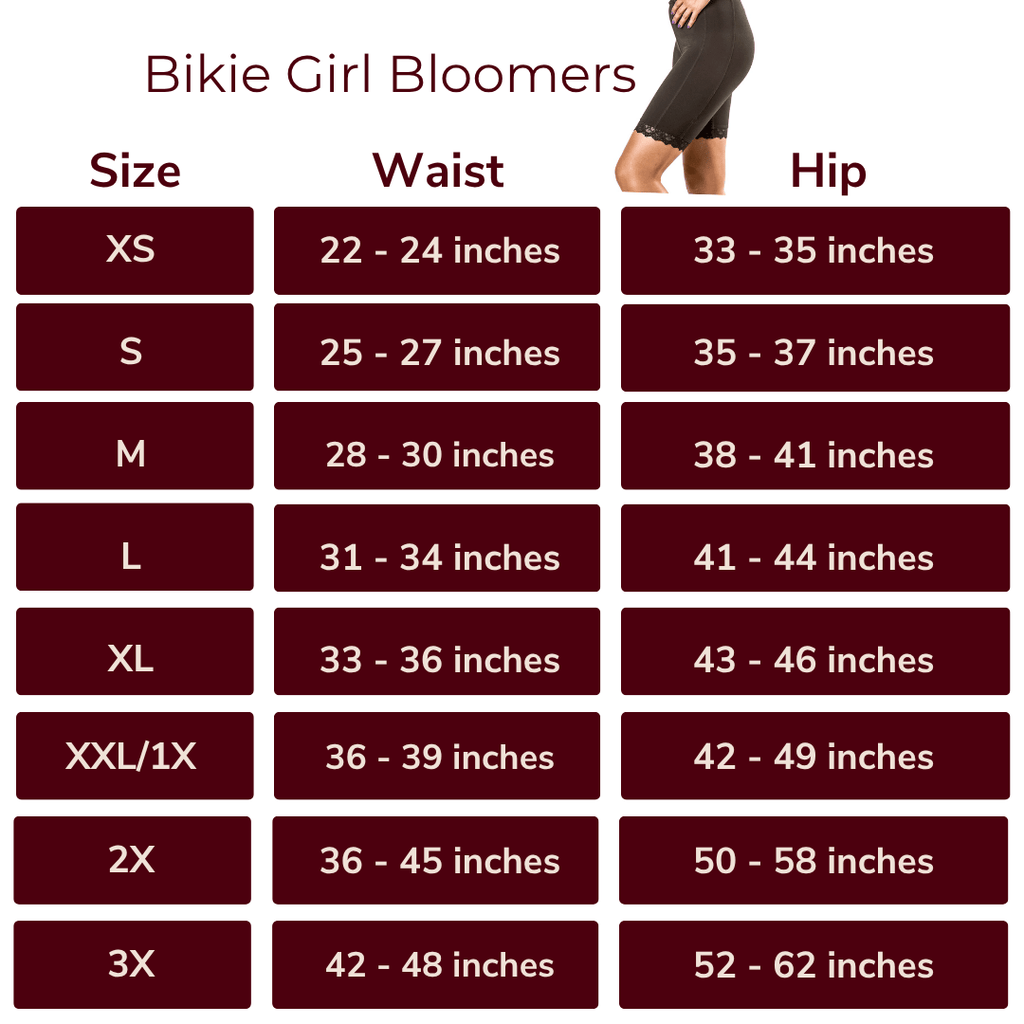 Bikie Girl Bloomers Wick-It Black Bloomers – Bike Pretty
